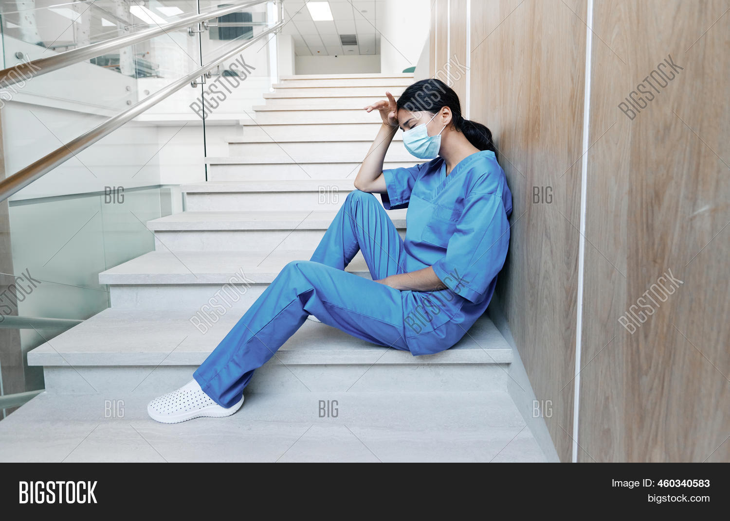 Tired Female Doctor Image & Photo (Free Trial) | Bigstock