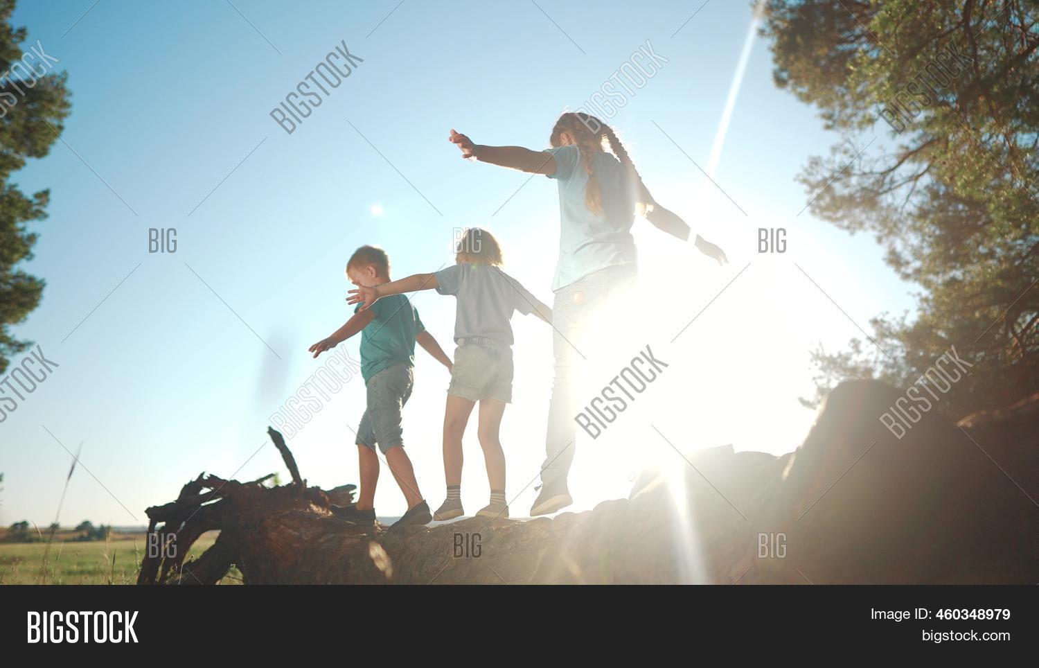Children Playing Park Image & Photo (Free Trial) | Bigstock