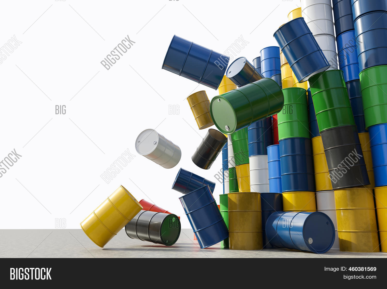 Oil Barrels Chemical Image & Photo (Free Trial) | Bigstock