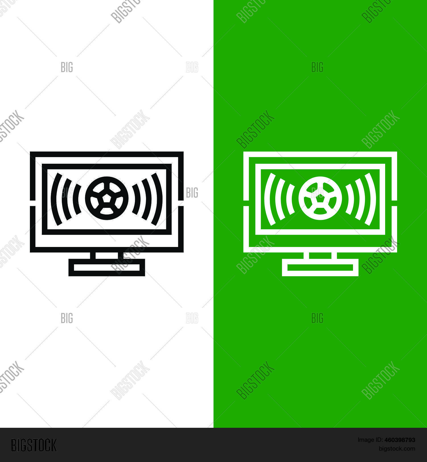 Football Soccer Live Vector & Photo (Free Trial) | Bigstock