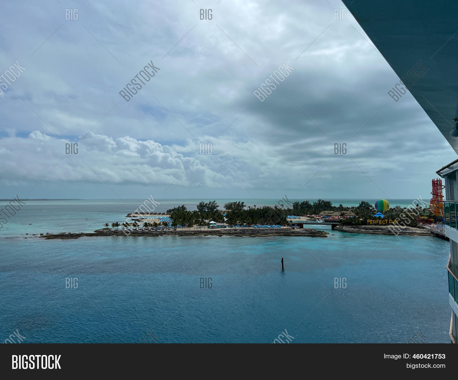 Aerial View Coco Cay Image & Photo (Free Trial) | Bigstock