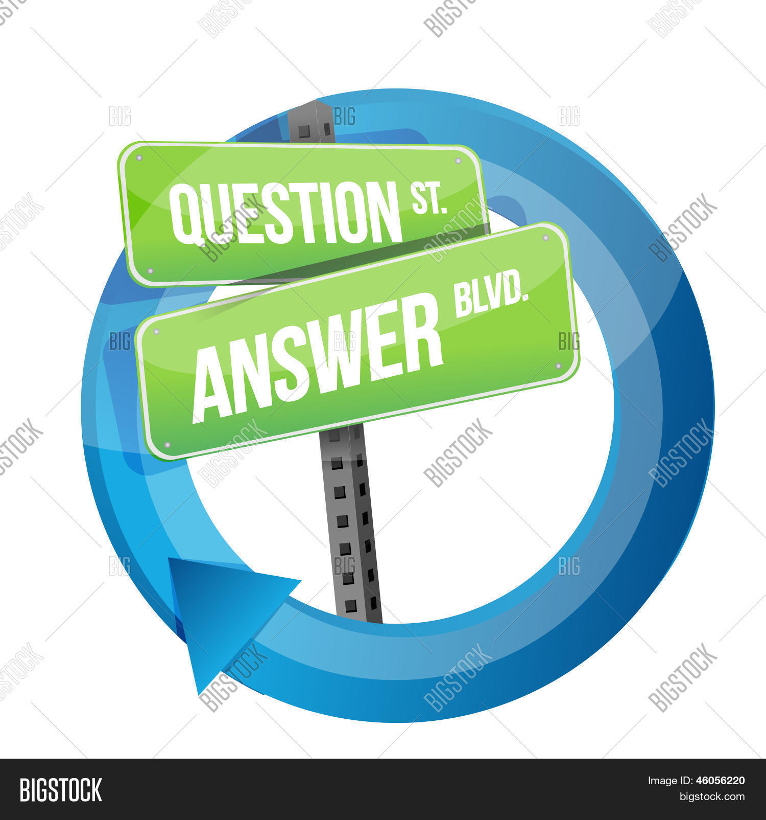Question Answer Road Image & Photo (Free Trial) | Bigstock