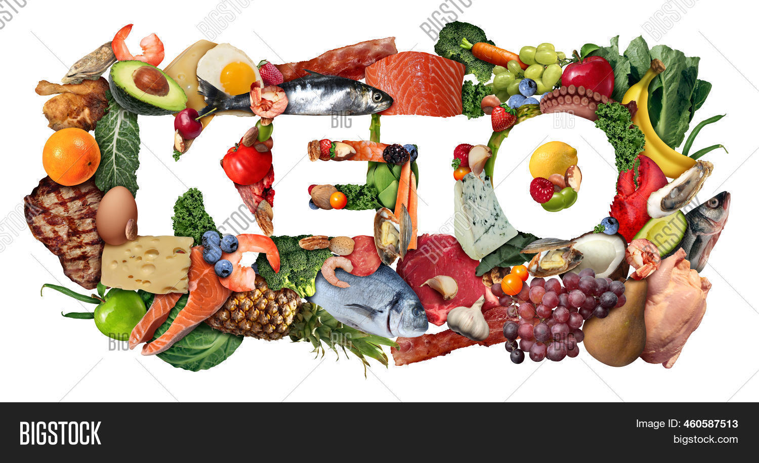 Keto Symbol Food Image & Photo (Free Trial) | Bigstock