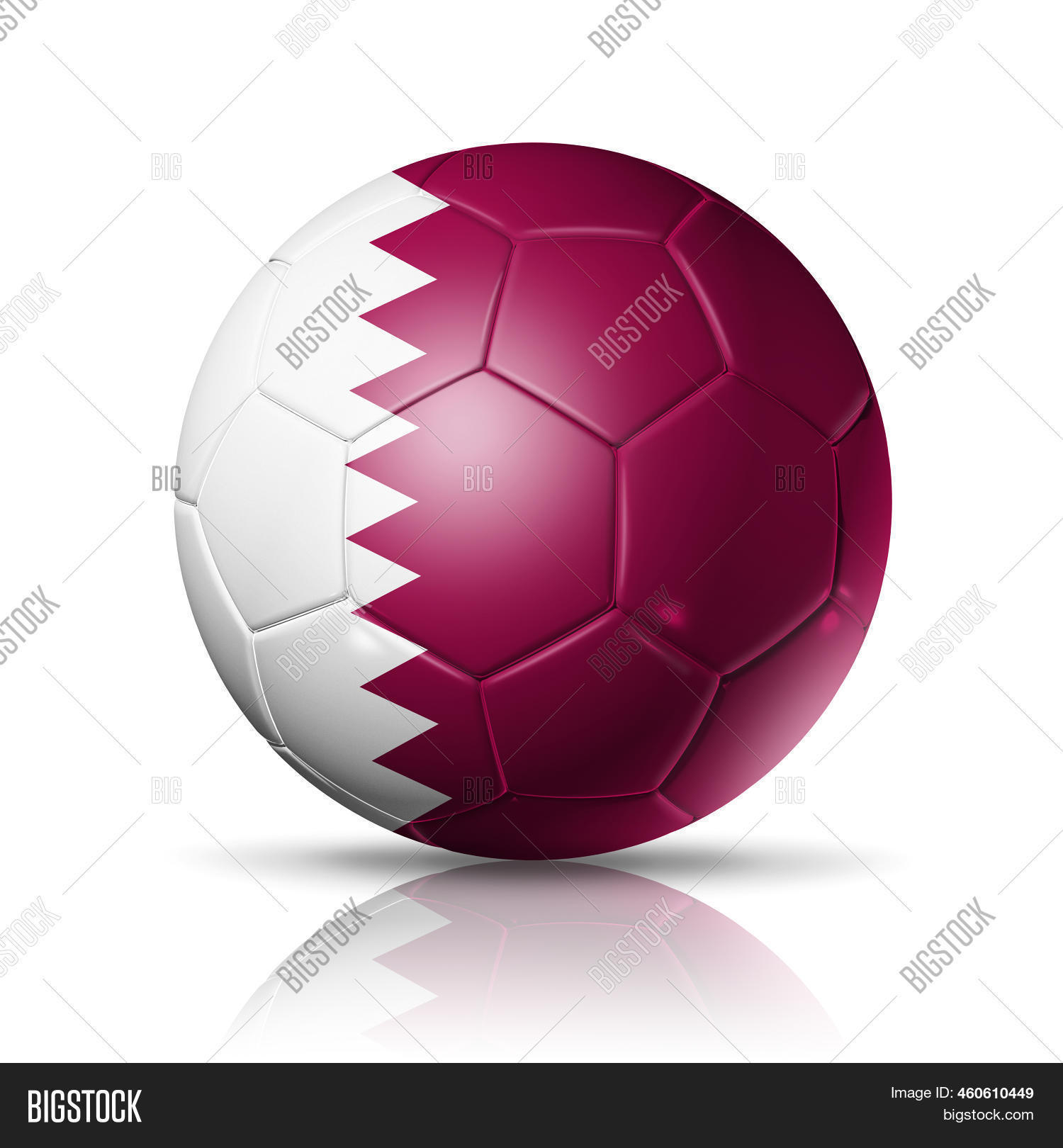 3d Soccer Ball Qatar Image & Photo (Free Trial) | Bigstock