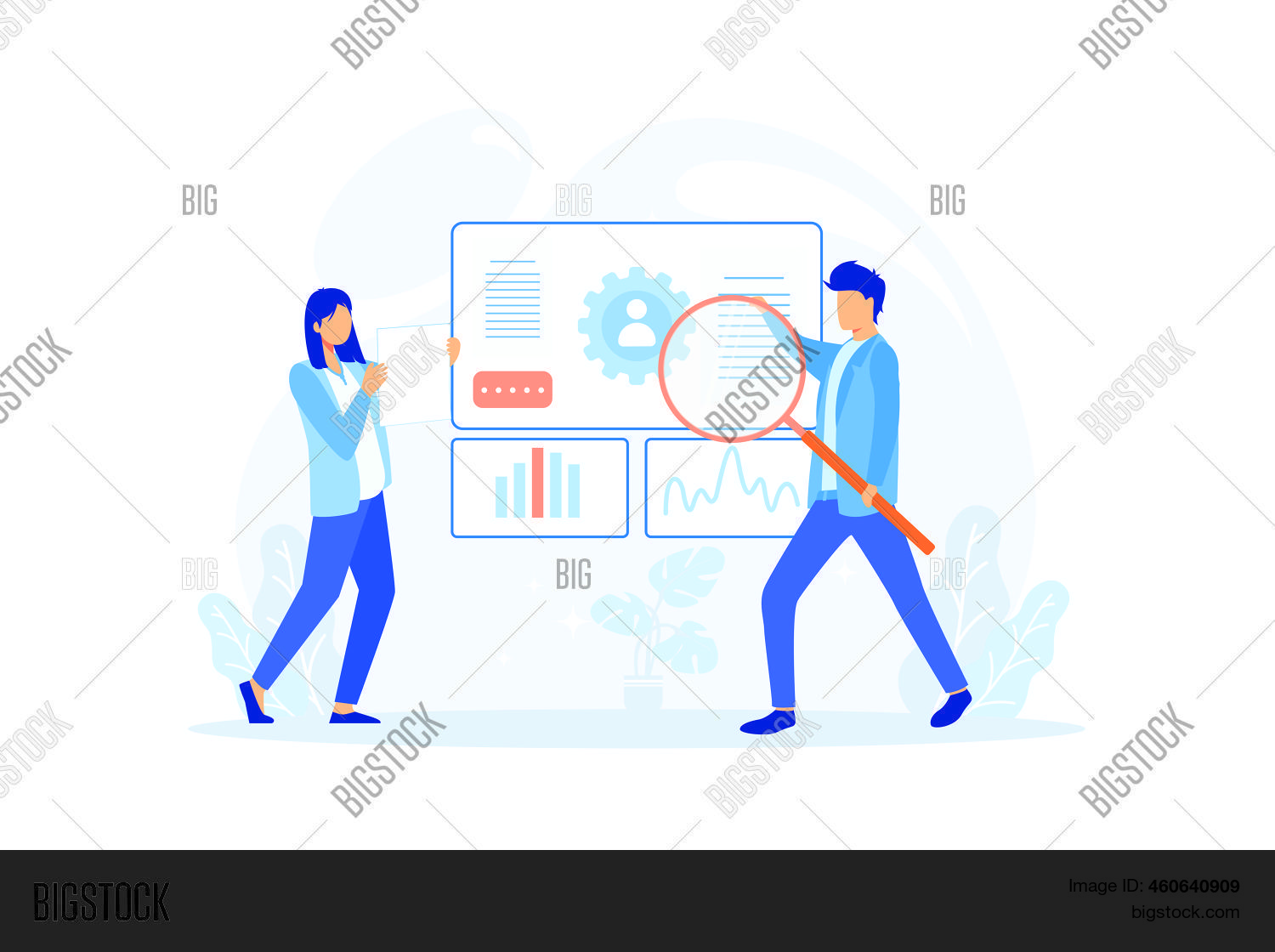 Hr Employee Vector & Photo (Free Trial) | Bigstock