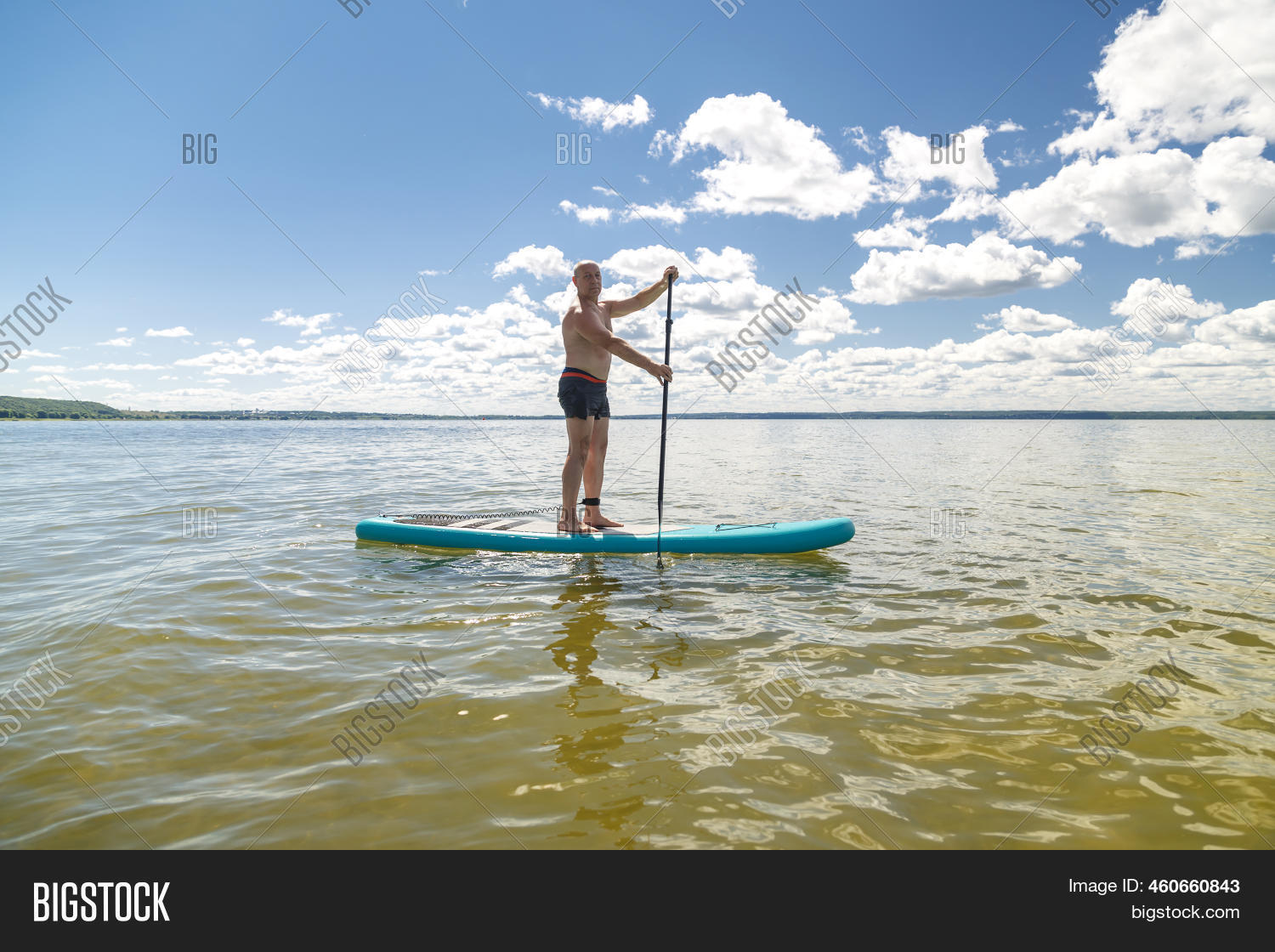 Man Shorts On Sup Image & Photo (Free Trial) | Bigstock