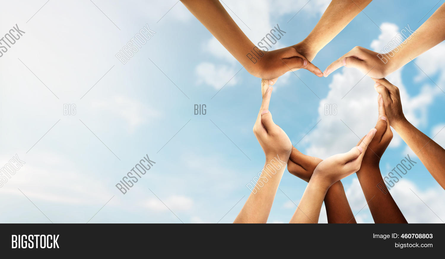 Unity Diversity Heart Image & Photo (Free Trial) | Bigstock