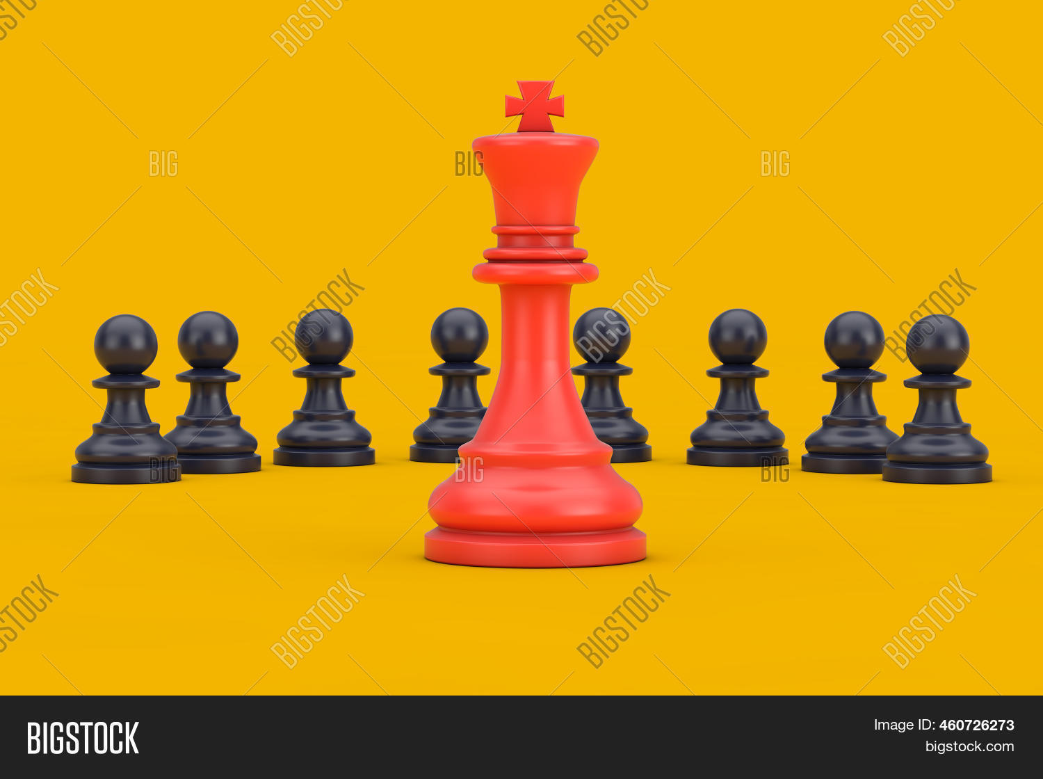 Cartoon Red Chess King Image & Photo (Free Trial) | Bigstock