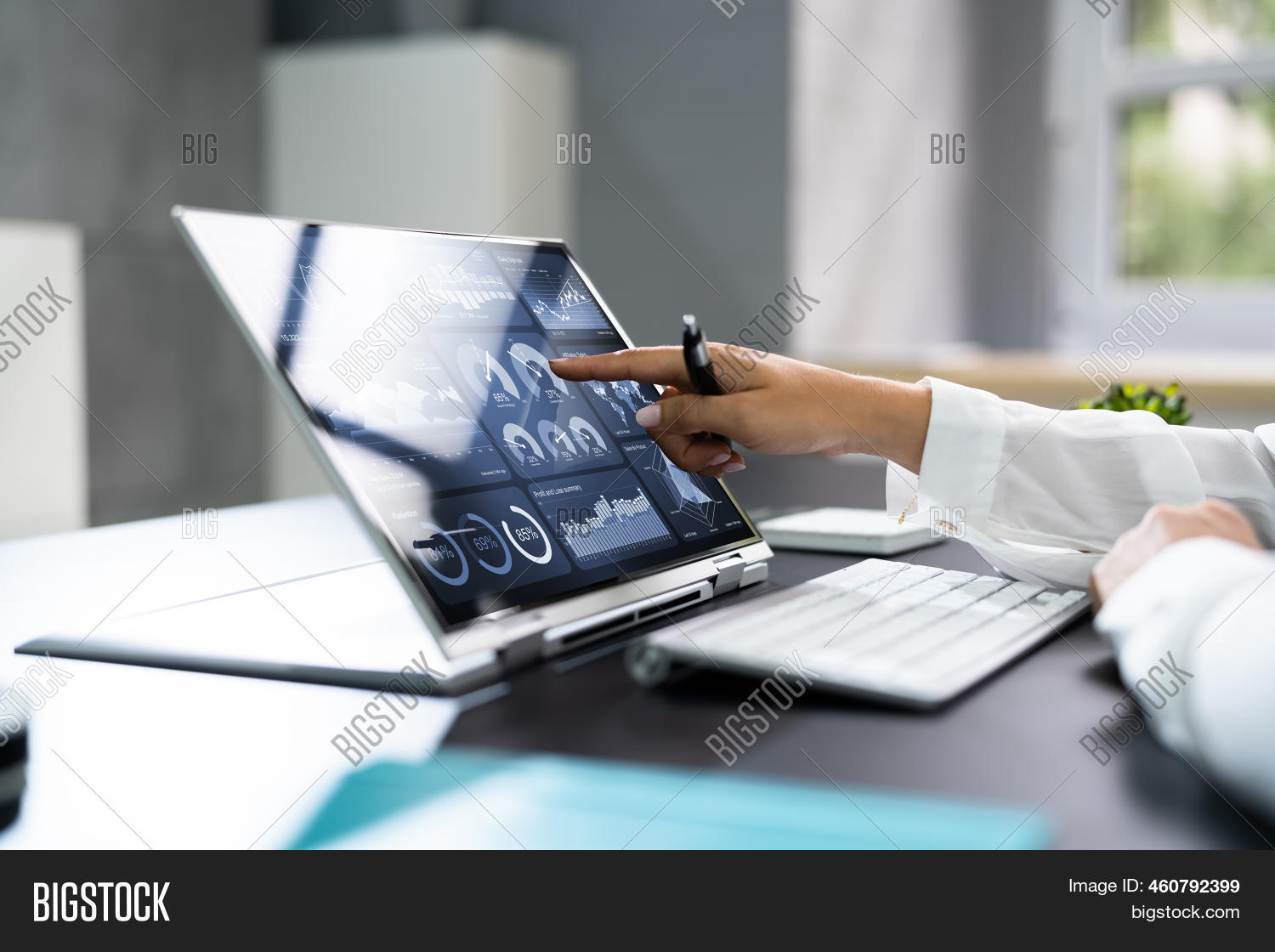 Data Analyst Using Image & Photo (Free Trial) | Bigstock