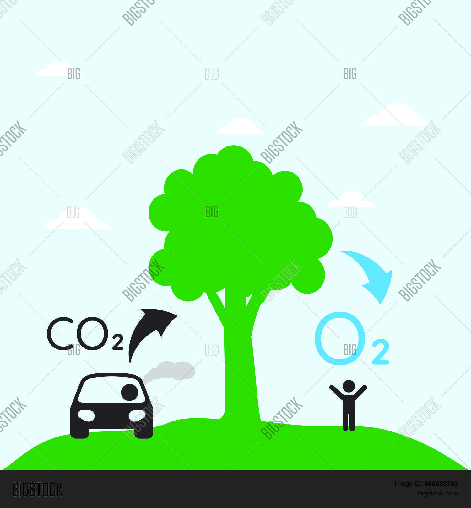 Co2 Reduction Icon. Vector & Photo (Free Trial) | Bigstock
