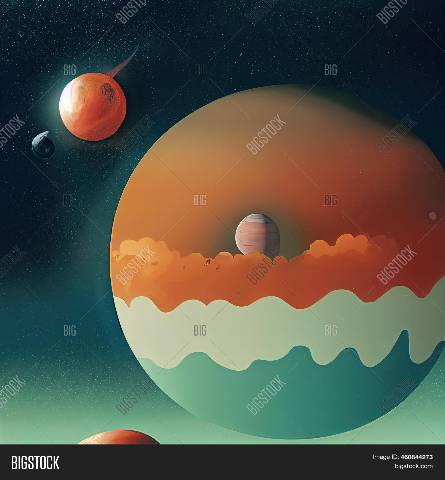 Planet Mars Surface. Image & Photo (Free Trial) | Bigstock