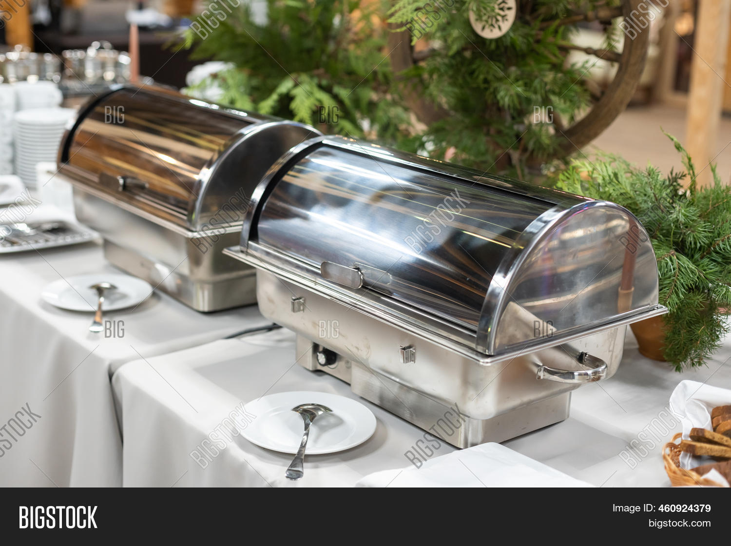 Food Trays Buffet. Image & Photo (Free Trial) | Bigstock