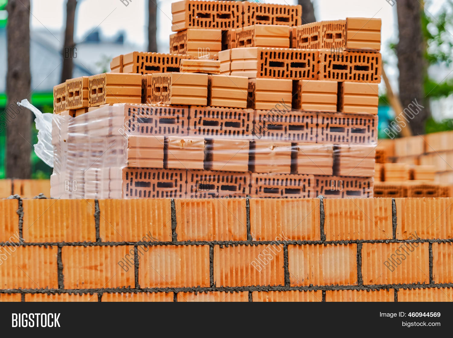 Red Ceramic Bricks Image & Photo (Free Trial) | Bigstock