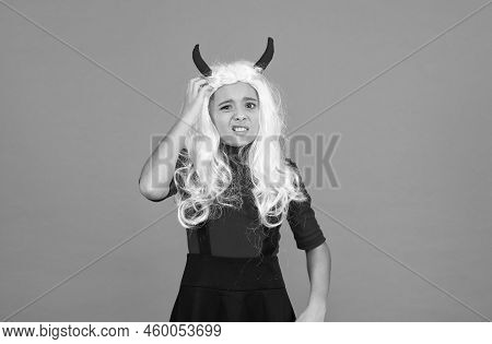 Confused Kid Touch Image & Photo (Free Trial) | Bigstock