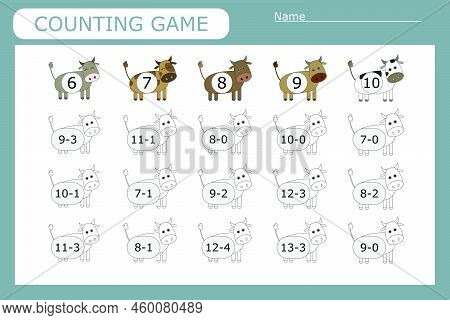 How Many Counting Vector & Photo (Free Trial) | Bigstock