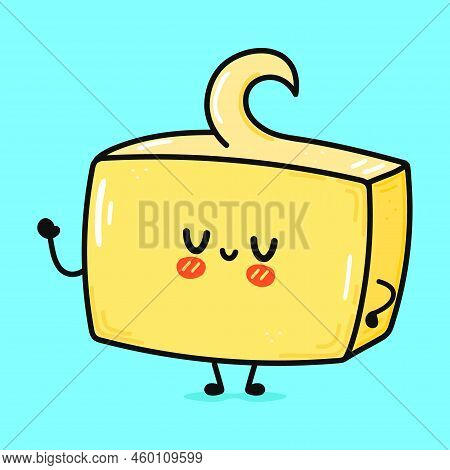 Cute Funny Butter Vector & Photo (Free Trial) | Bigstock