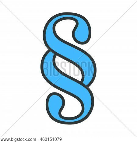 Paragraph Symbol Icon Vector & Photo (Free Trial) | Bigstock