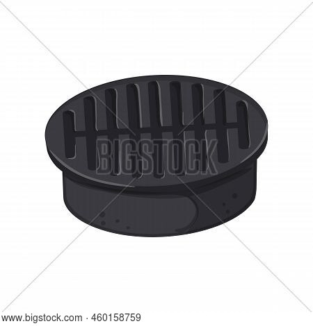 Hole Drainage Grate Vector & Photo (Free Trial) | Bigstock