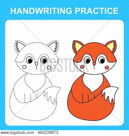 Handwriting Practice Vector & Photo (Free Trial) | Bigstock