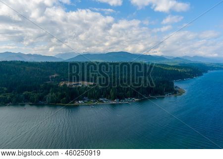 Aerial View Hood Canal Image & Photo (Free Trial) | Bigstock