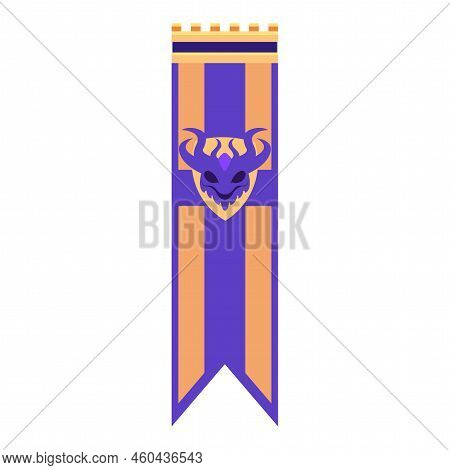 Isolated Purple Flag Vector & Photo (Free Trial) | Bigstock