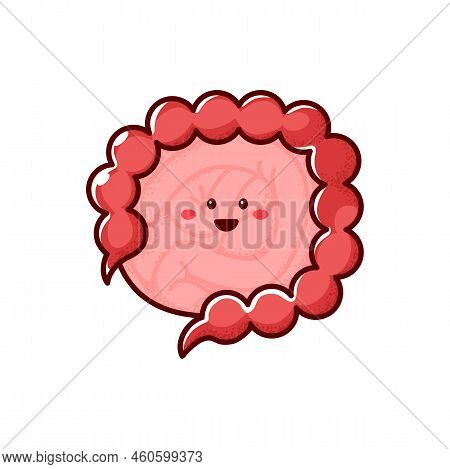 Intestine Gut Cartoon Vector & Photo (Free Trial) | Bigstock