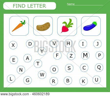 Find First Letter Vector & Photo (Free Trial) | Bigstock