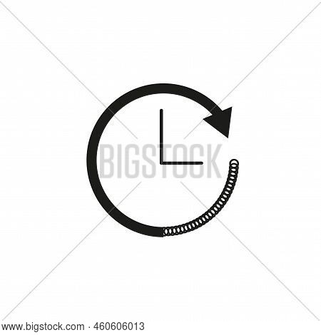 Clock Arrow Icon. Vector & Photo (Free Trial) | Bigstock