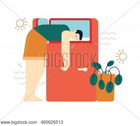 Heat Wave. Characters Vector & Photo (Free Trial) | Bigstock