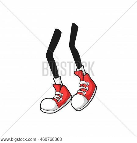 Human Legs Jump Vector & Photo (Free Trial) | Bigstock