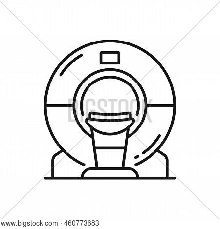 Mri Scan Outline Icon Vector & Photo (Free Trial) | Bigstock