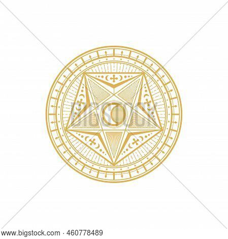 Magic Sacred Symbol Vector & Photo (Free Trial) | Bigstock