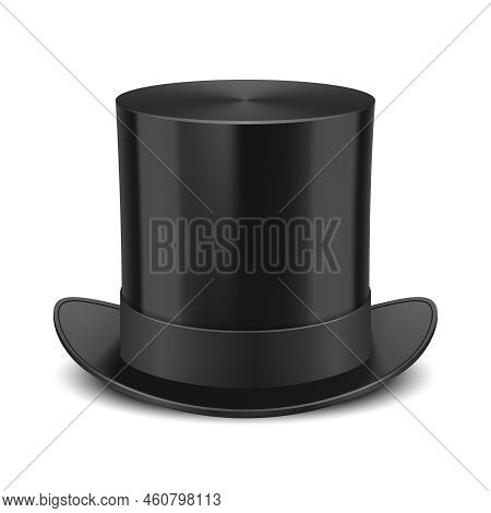 Black Top Hat Vector Vector & Photo (Free Trial) | Bigstock