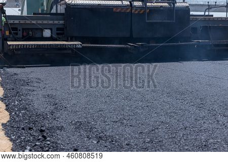 Paver Machine On New Image & Photo (Free Trial) | Bigstock
