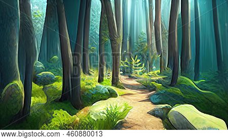 Beautiful Misty Forest Image & Photo (Free Trial) | Bigstock
