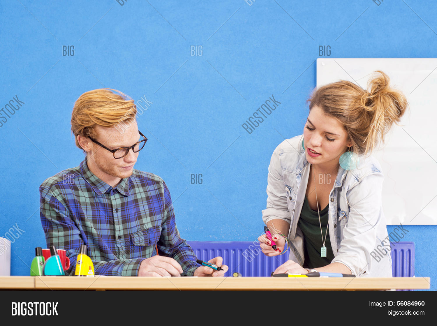 Two Designers Work, Co Image & Photo (Free Trial) | Bigstock