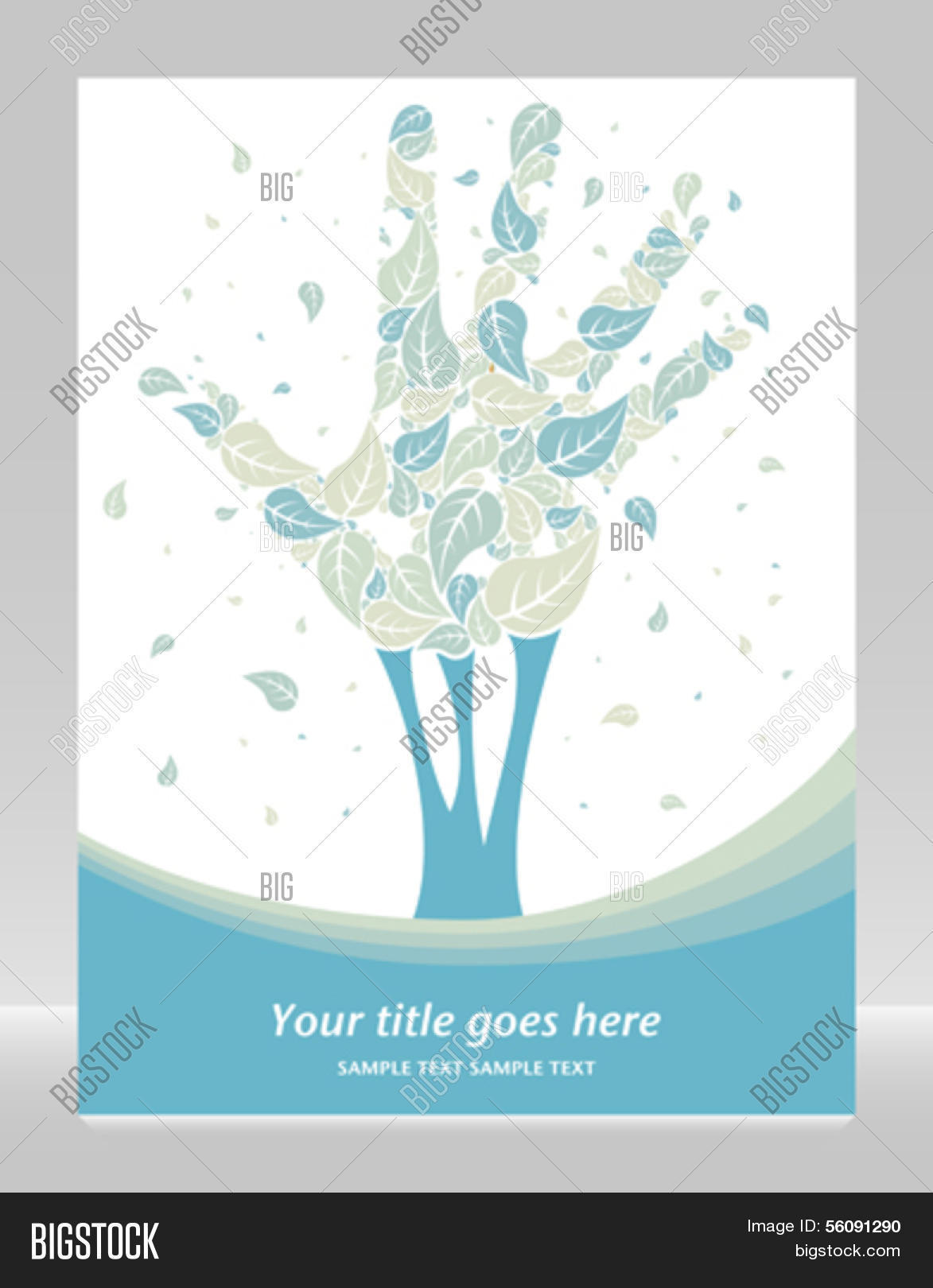 Leaves Falling Hand Vector & Photo (Free Trial) | Bigstock