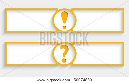 Double Text Boxes Vector & Photo (Free Trial) | Bigstock