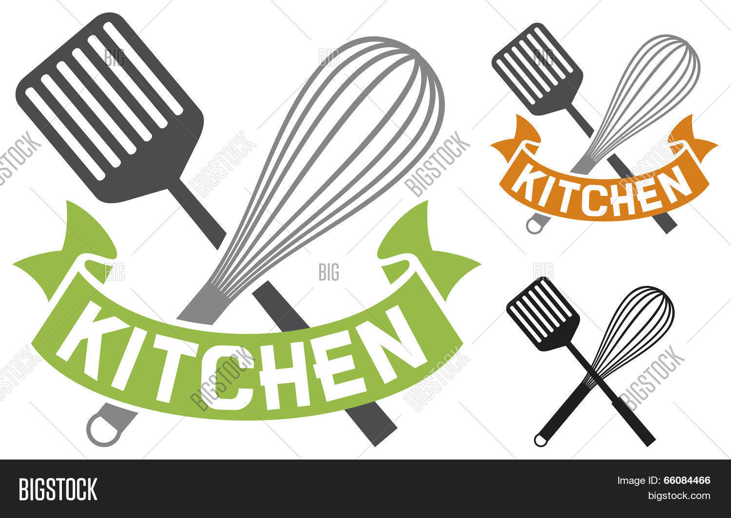 Crossed Spatula Vector & Photo (Free Trial) | Bigstock