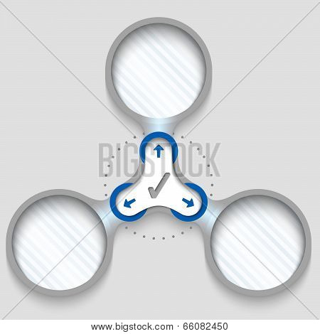 Three Connected Vector & Photo (Free Trial) | Bigstock