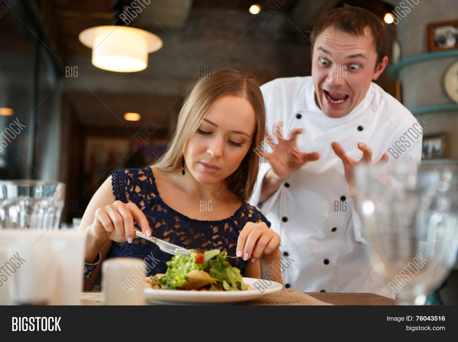 Guest Taste Food. Chef Image & Photo (Free Trial) | Bigstock