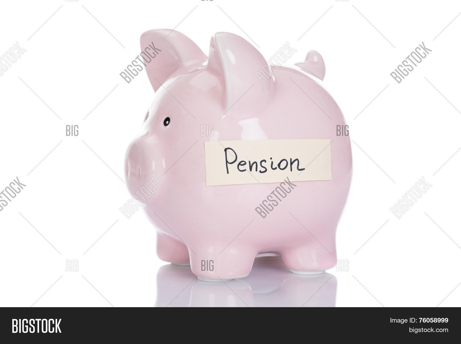 Piggybank Pension Image & Photo (Free Trial) | Bigstock