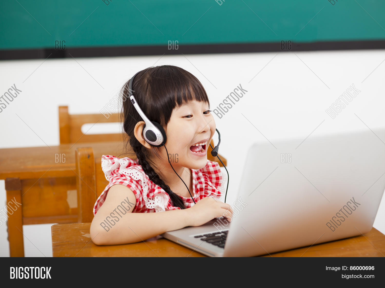 Happy Little Girl Image & Photo (Free Trial) | Bigstock