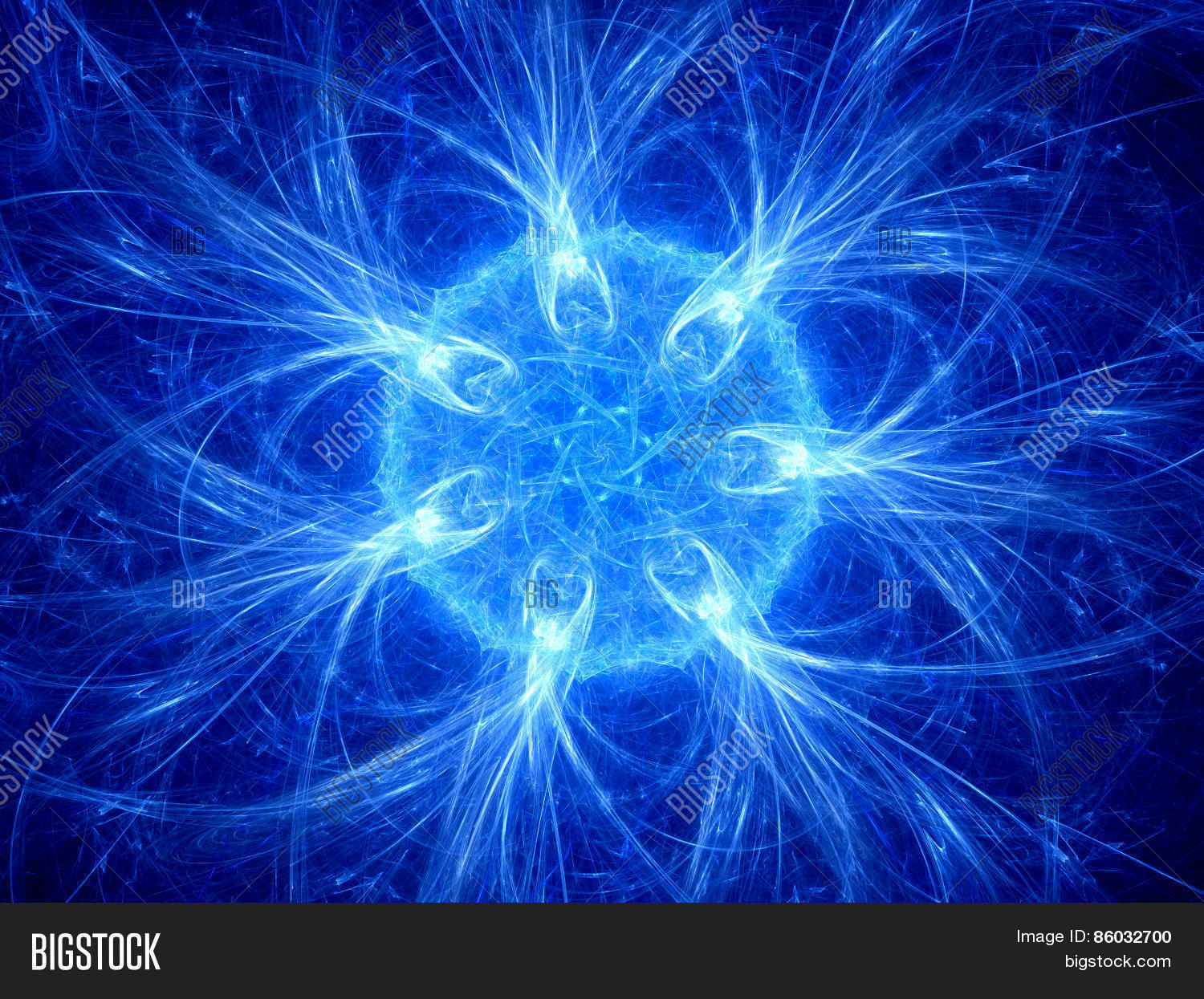 Blue Neon Glowing Image & Photo (Free Trial) | Bigstock