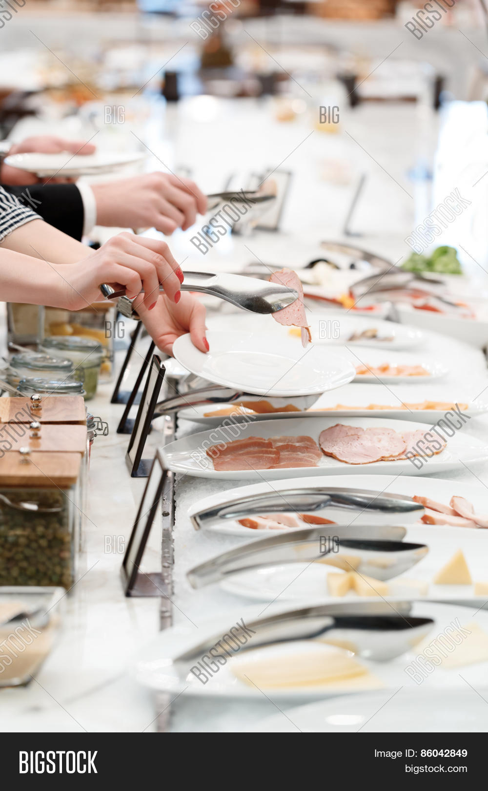 Young Coworkers Eating Image & Photo (Free Trial) | Bigstock