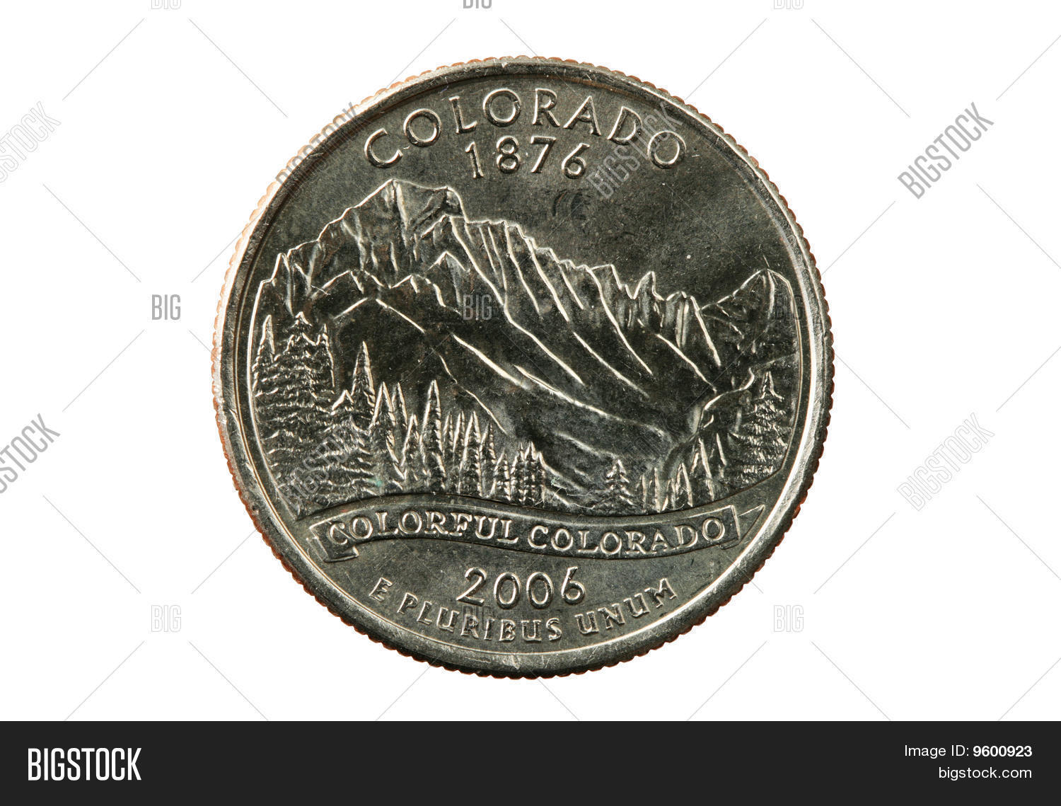Colorado State Quarter Image & Photo (Free Trial) | Bigstock