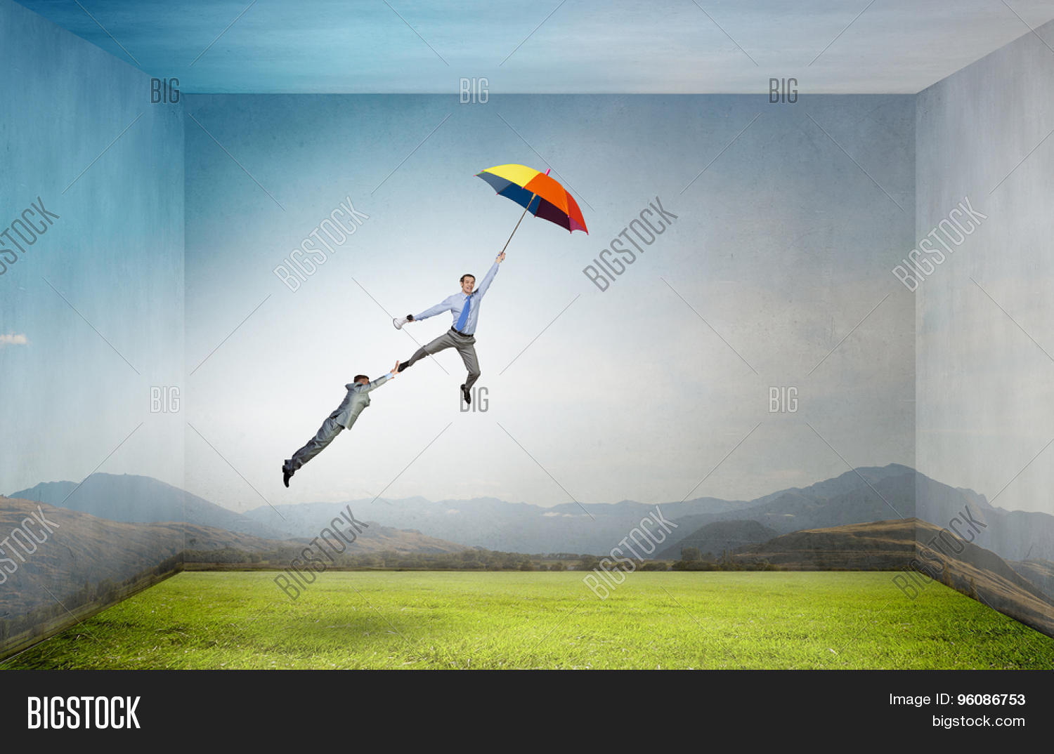 Business People Flying Image & Photo (Free Trial) | Bigstock