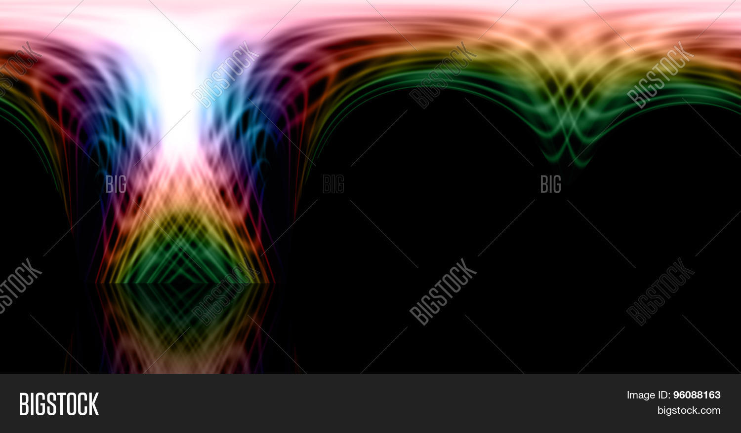 Rainbow Matrix On Image & Photo (Free Trial) | Bigstock