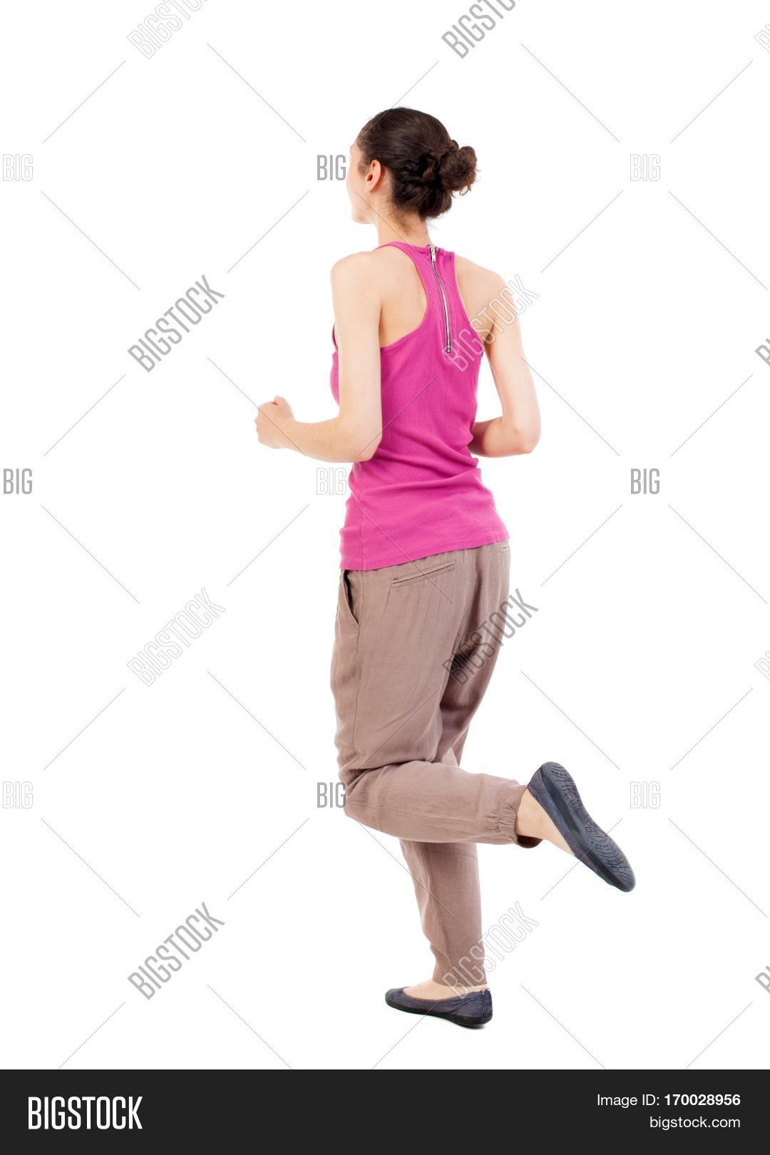 Back View Running Image & Photo (Free Trial) | Bigstock