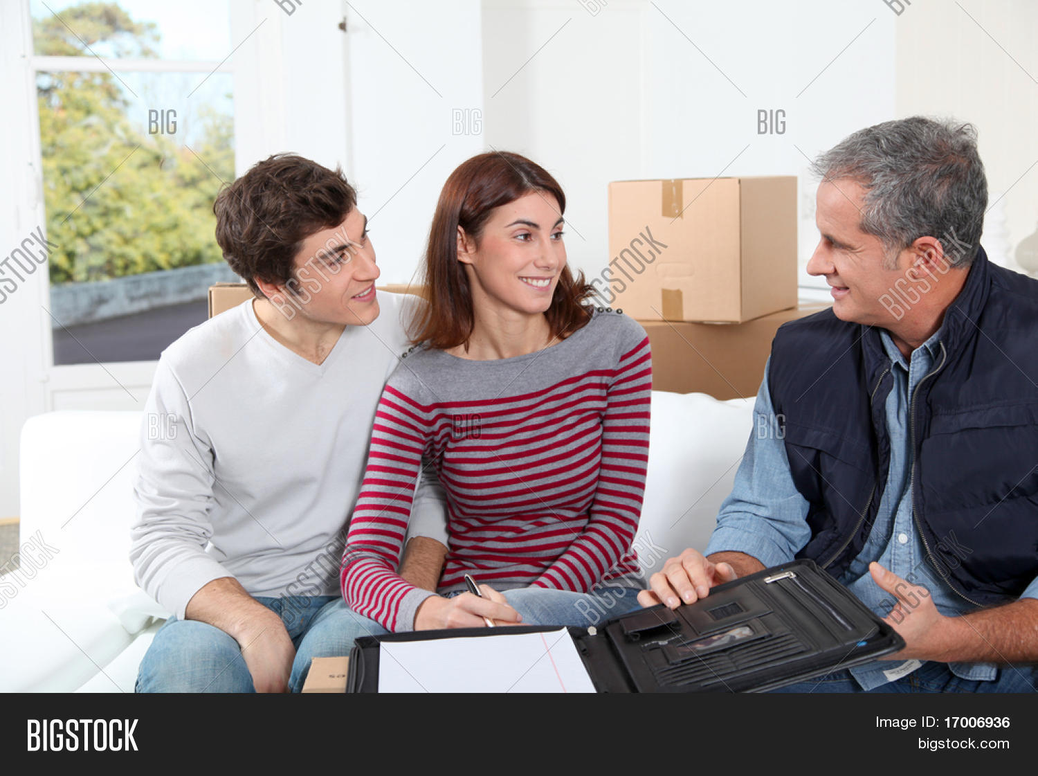 Young Couple Signing Image & Photo (Free Trial) | Bigstock